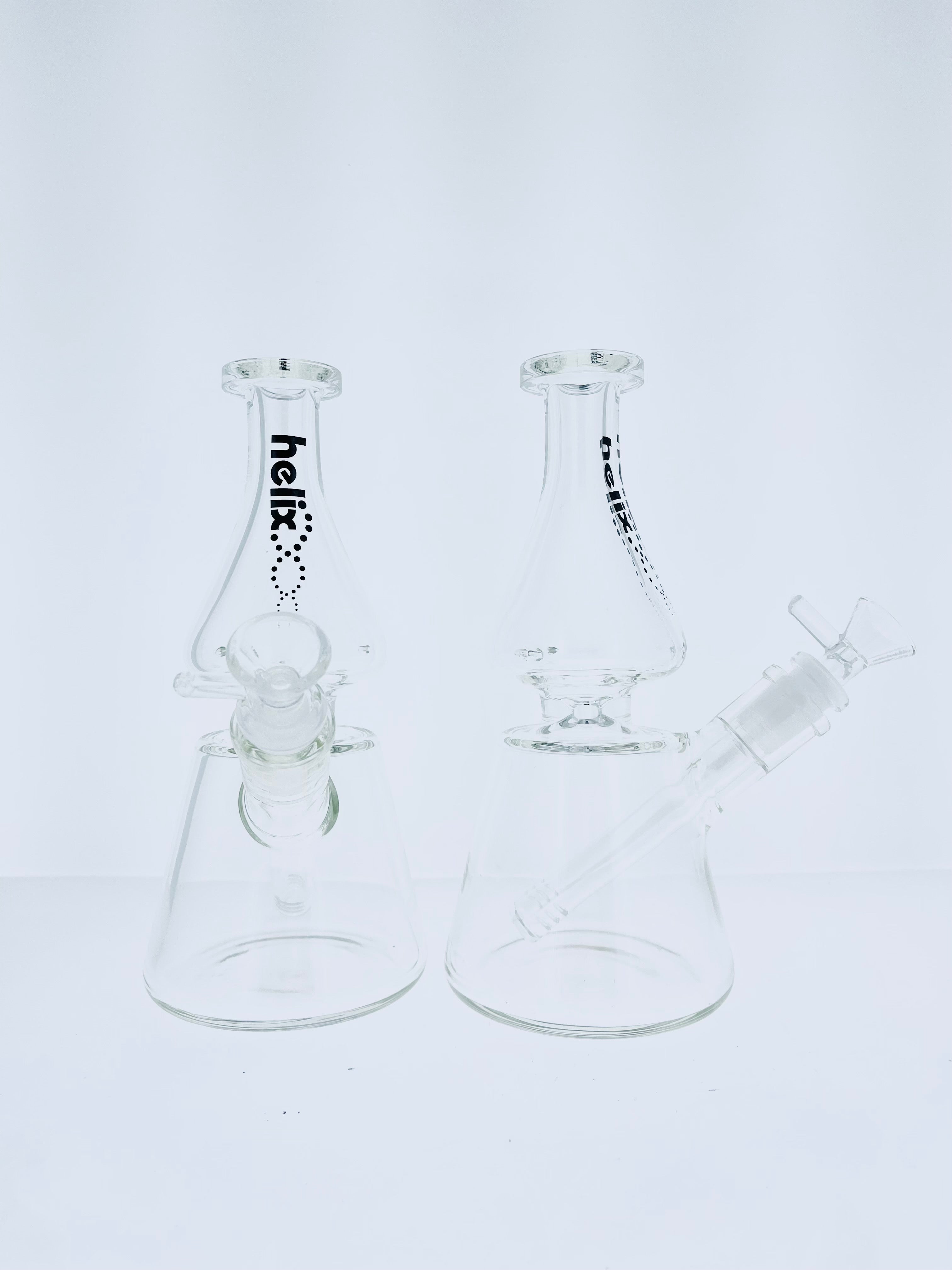 9" Helix Beaker w/ Vortex Holes – Lucky 888 Distribution